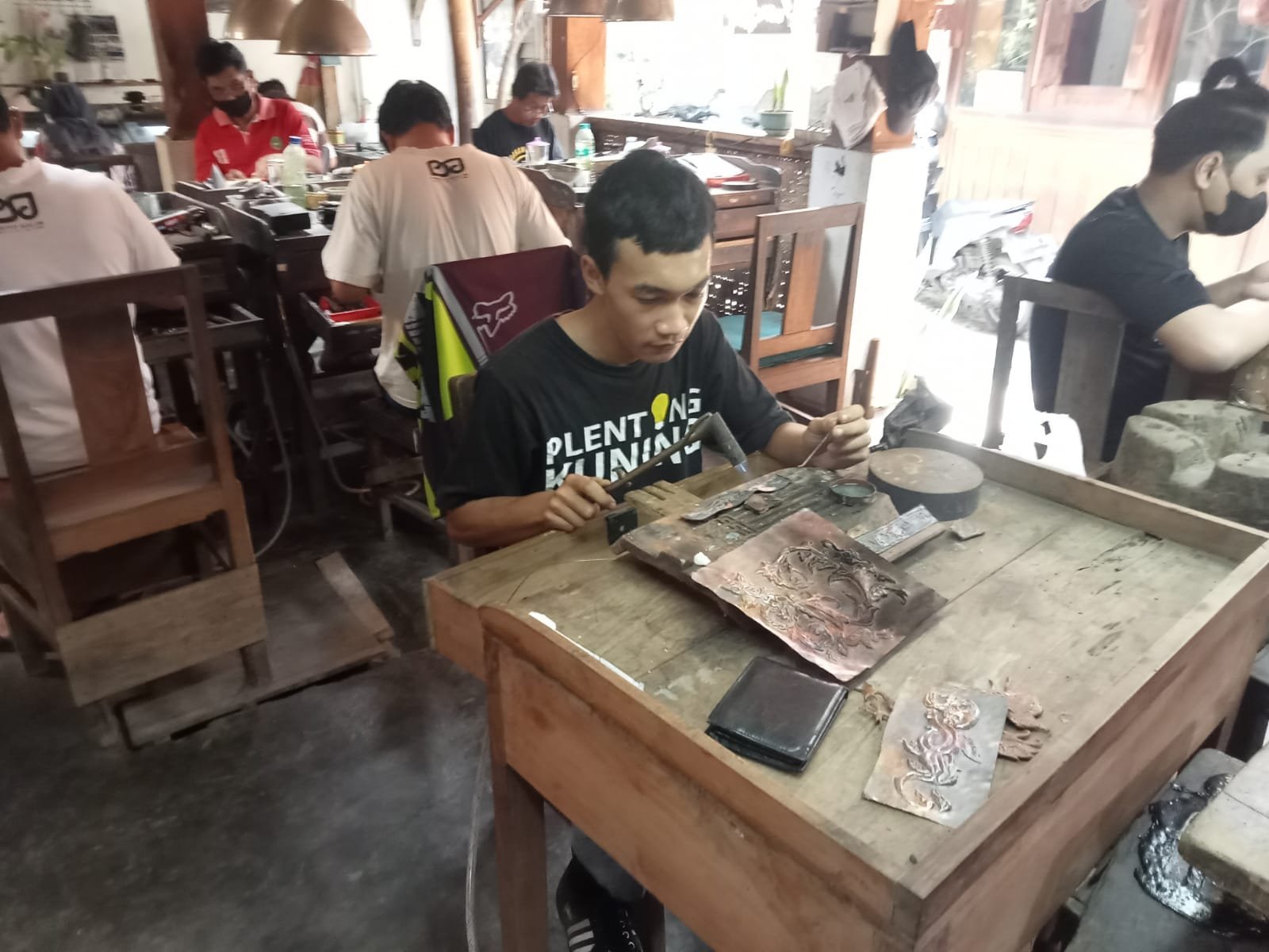 Siswa Keterampilan Kriya Logam MAN 2 Bantul PKL di Salim Silver dan ...
