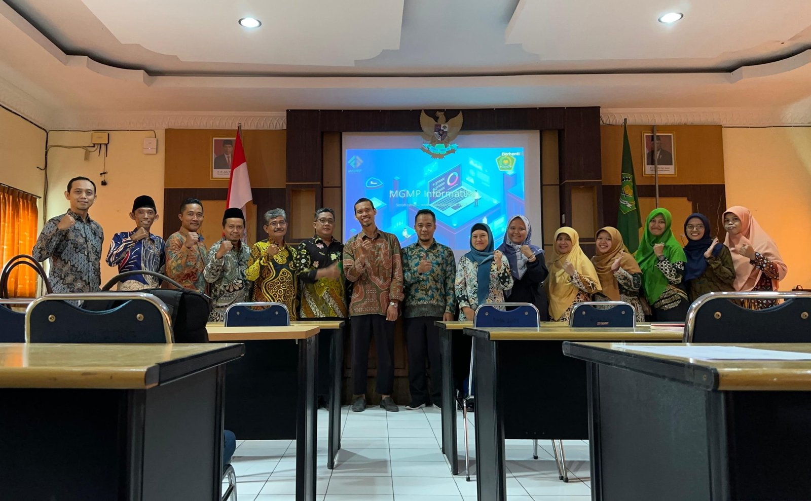 MGMP Informatika di MAN 2 Bantul Sukses Gelar Rapat Koordinasi, Siap ...